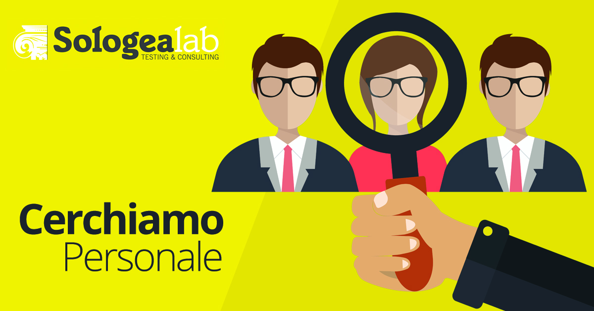 Annuncio ricerca personale | Cerchiamo due profili
